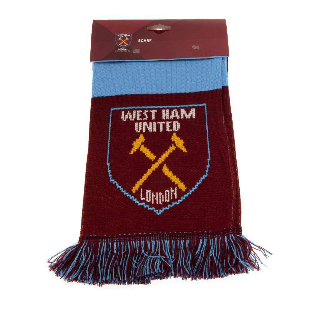 West Ham United Narrow Bar Scarf