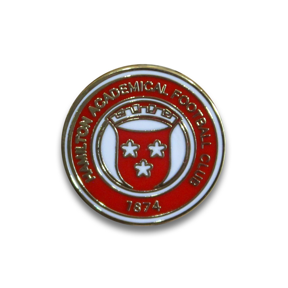 Hamilton Academical FC Pin Badge — Football Central