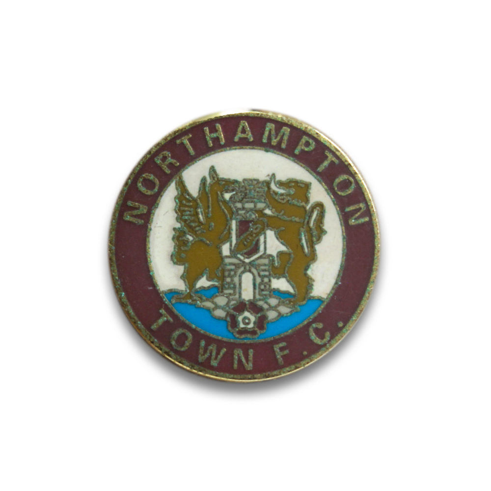 Northampton Town FC Circle Pin Badge