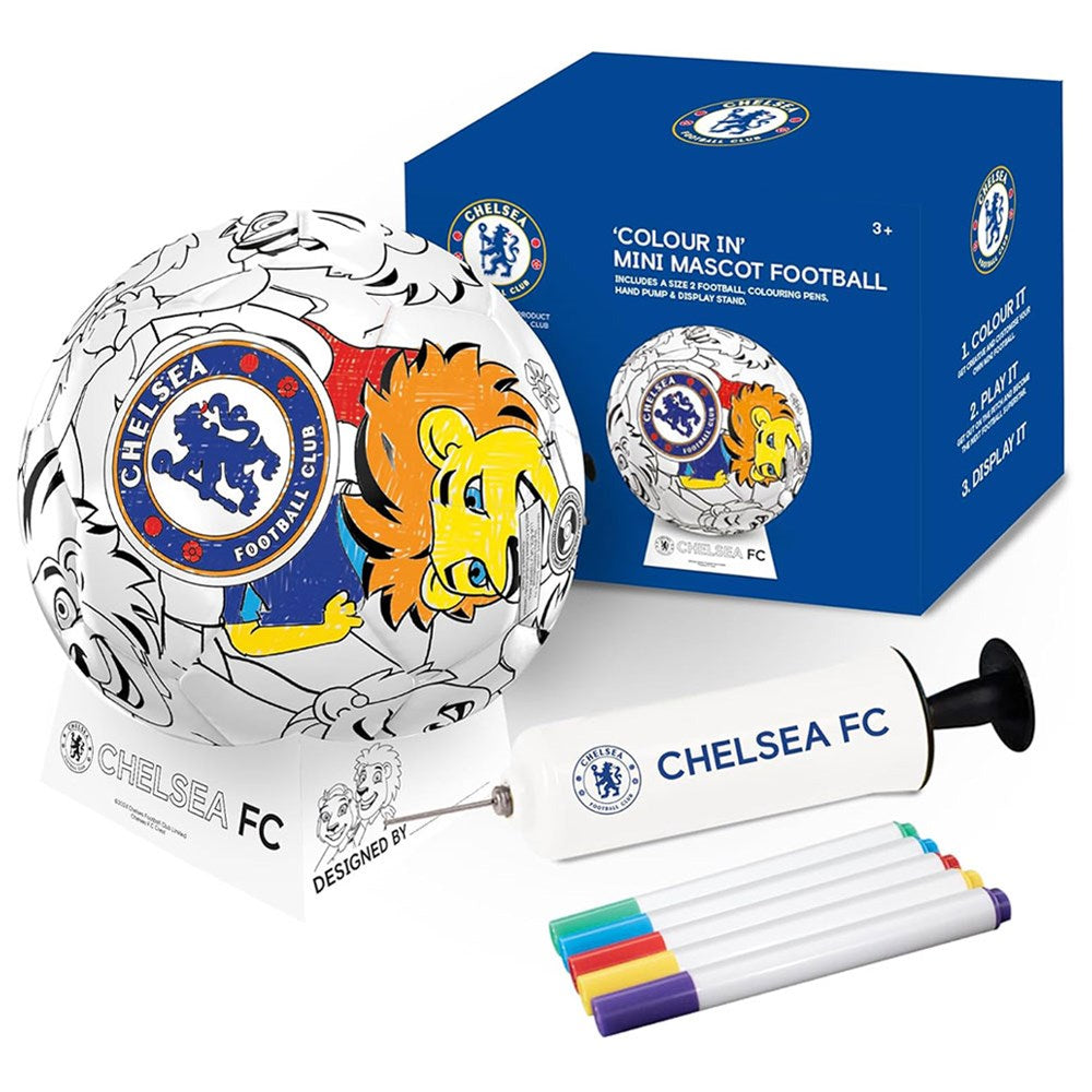 Chelsea 'Colour In' Mini Football Set — Football Central