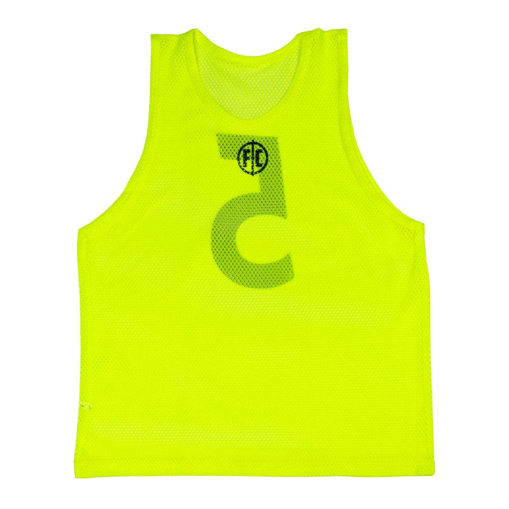 FC Mesh Numbered Training Bib Set - Youth (Yellow) — Football Central