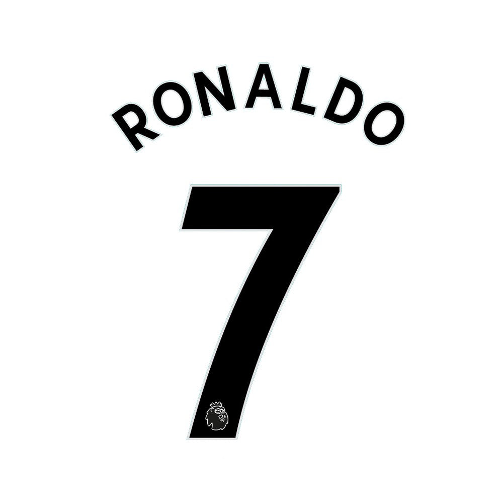 Official Premier League Print 2017-23 - Ronaldo #7 Black — Football Central